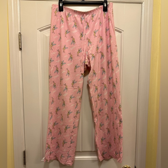 Disney | Intimates & Sleepwear | Disney Tinkerbell Pajama Pants | Poshmark